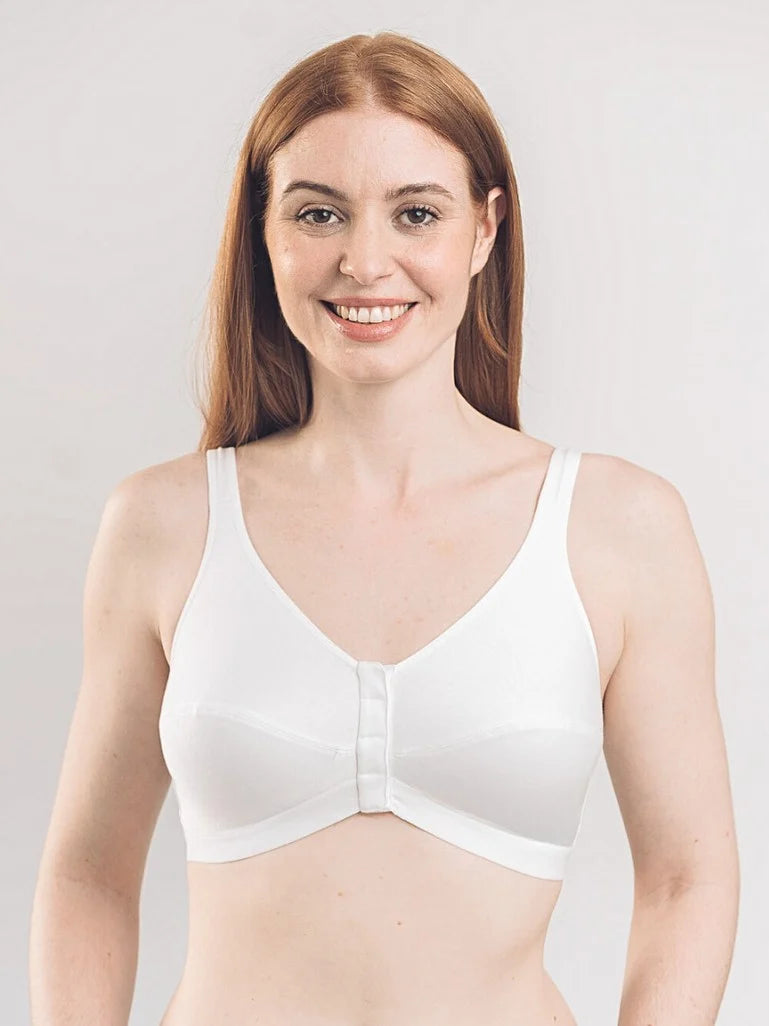 Royce - Comfi-Bra Wireless Bra White | Ouh La La