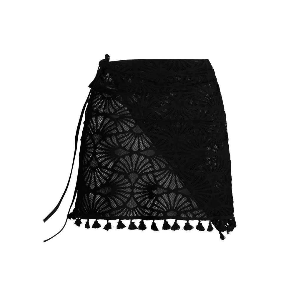 Antigel by Lise Charmel - La Muse Dentelle Short Skirt Pareo Noir