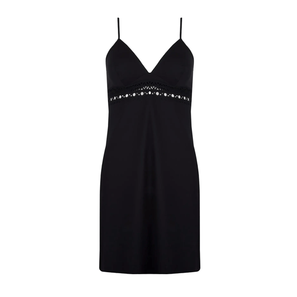 Lise Charmel Swimwear Ajourage Couture Mid-Lenght Beach Dress - Noir ...