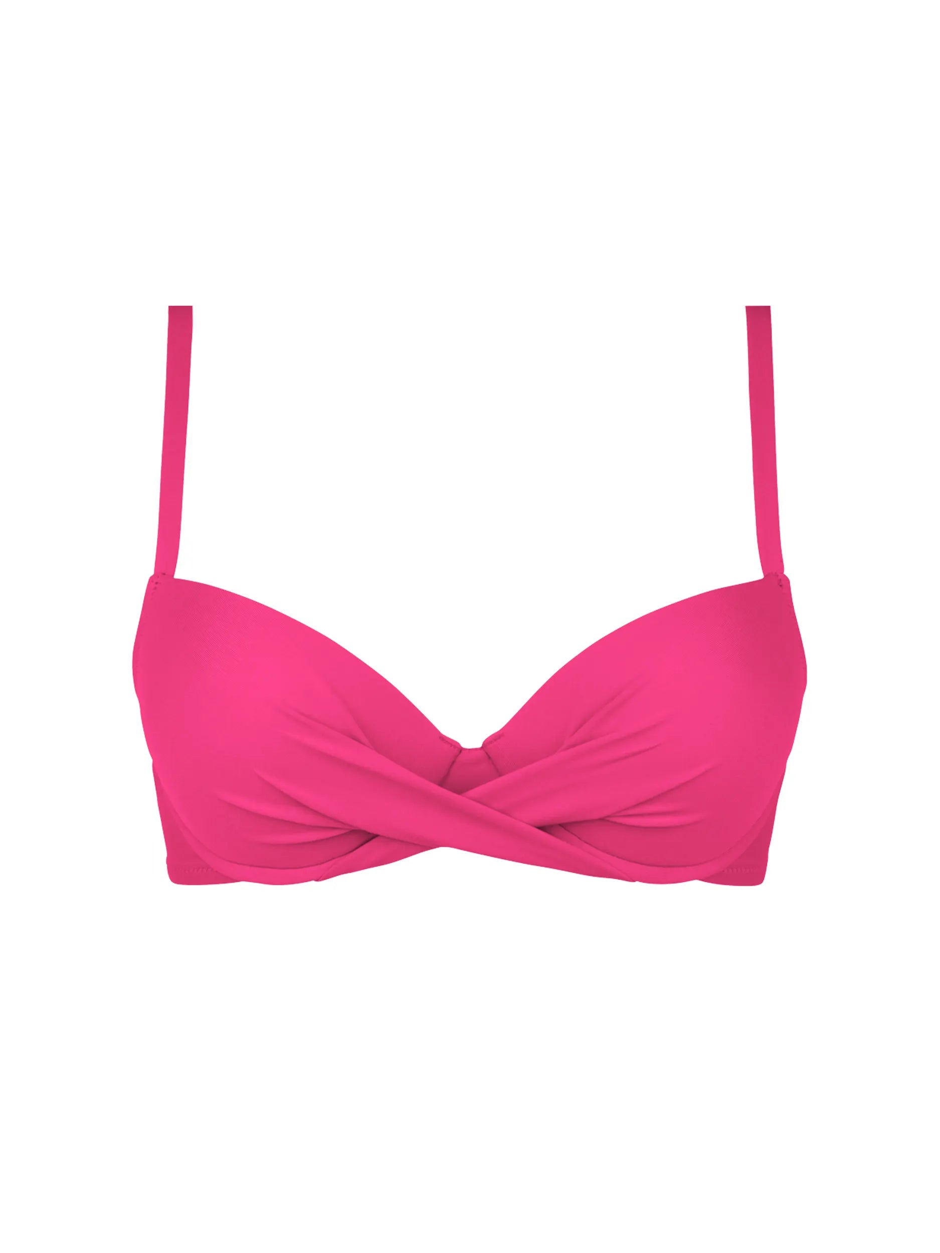 Antigel Swimwear - La Chiquissima Padded Bikini Top Azalée Chic | Ouh La La